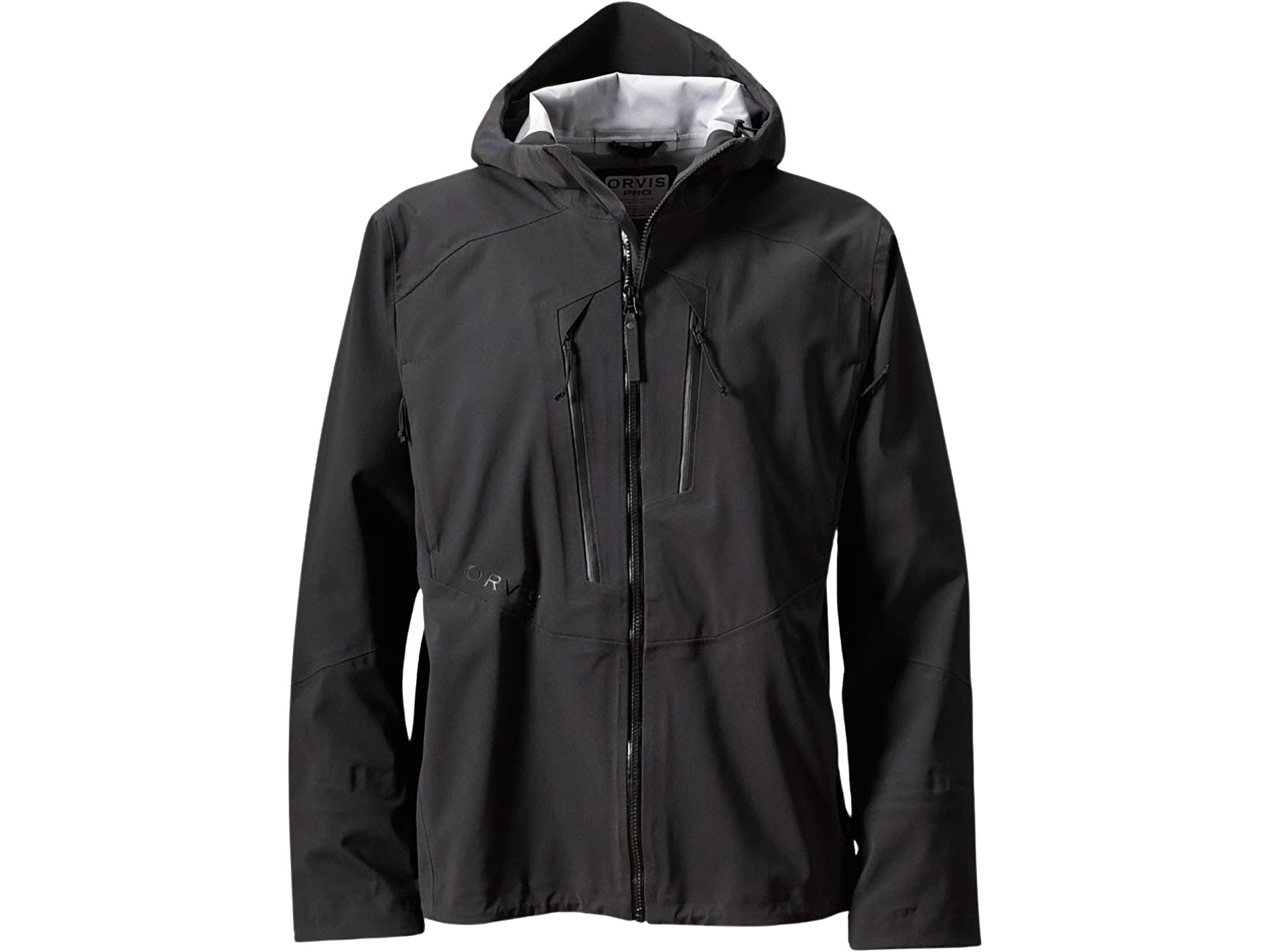 Orvis Men's Pro Wading Rain Jacket Blackout Medium