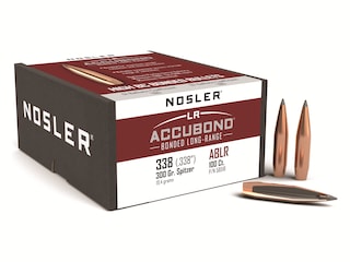Product Comparison for Nosler AccuBond Long Range 338 Caliber (338 ...