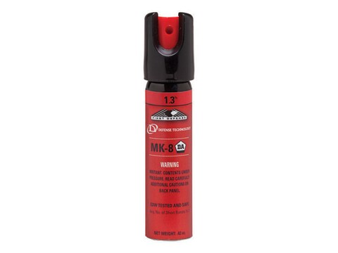 Defense Technology First Defense Pepper Spray .68oz Aerosol MK-8 Key