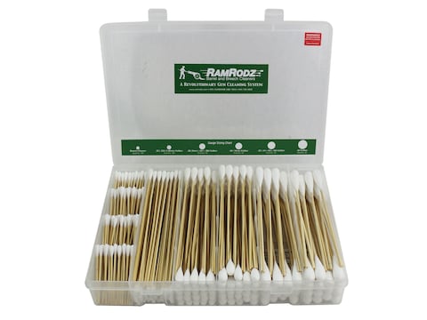 RamRodz Range Kit Gun Cleaning Swab Assortment Case Package of 680