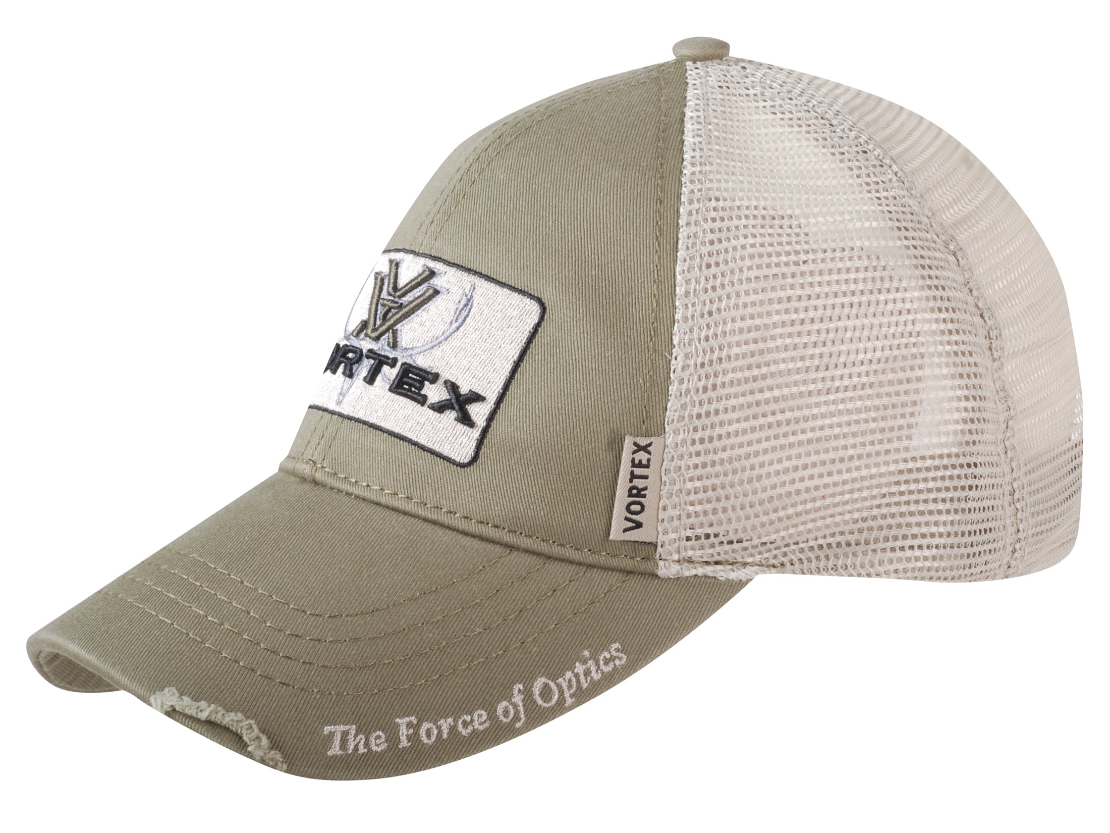 Vortex Optics Mesh Back Logo Cap Brown Cotton