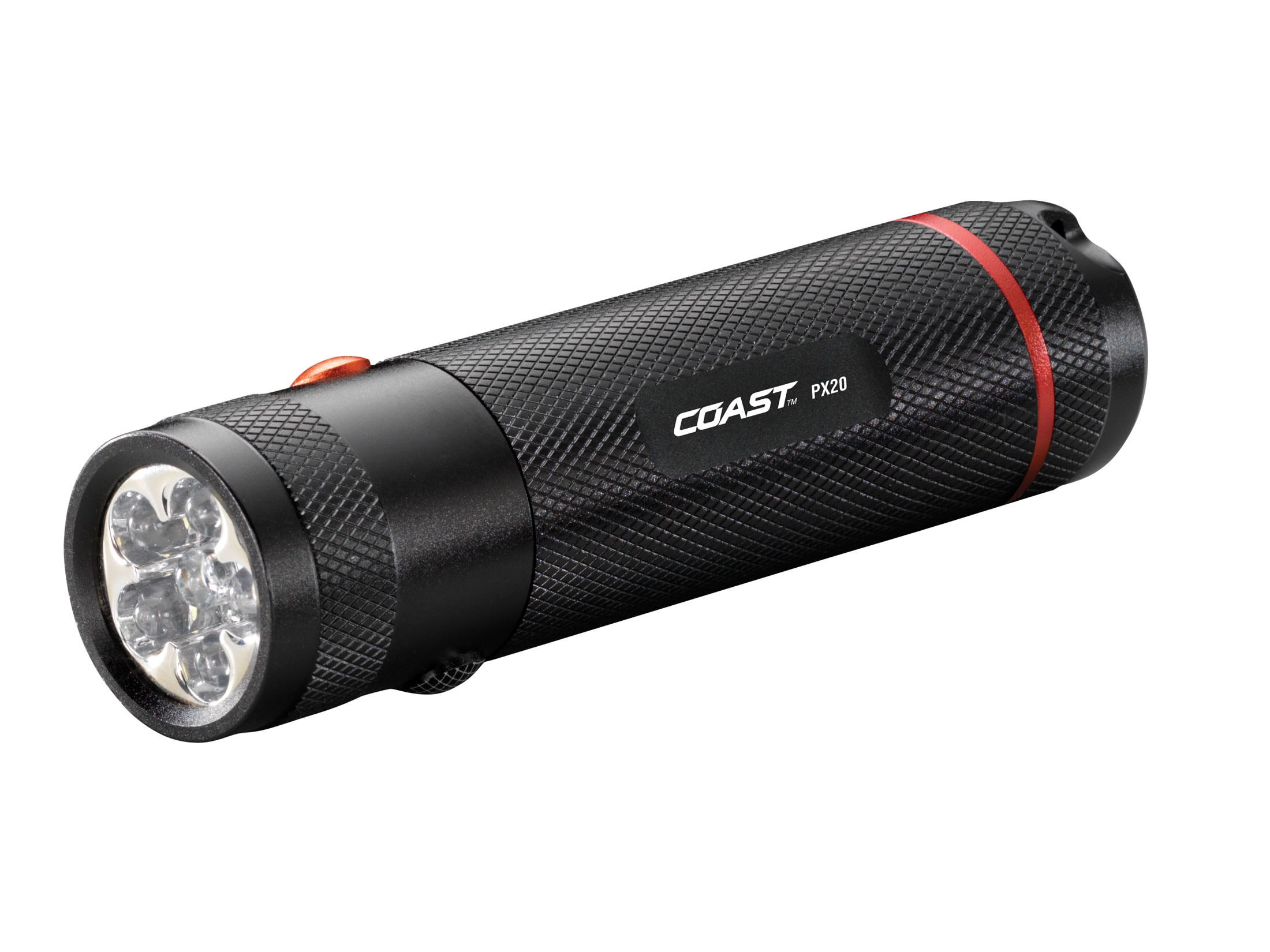 Coast PX20 Flashlight LED 3 AAA Batteries Aluminum Black