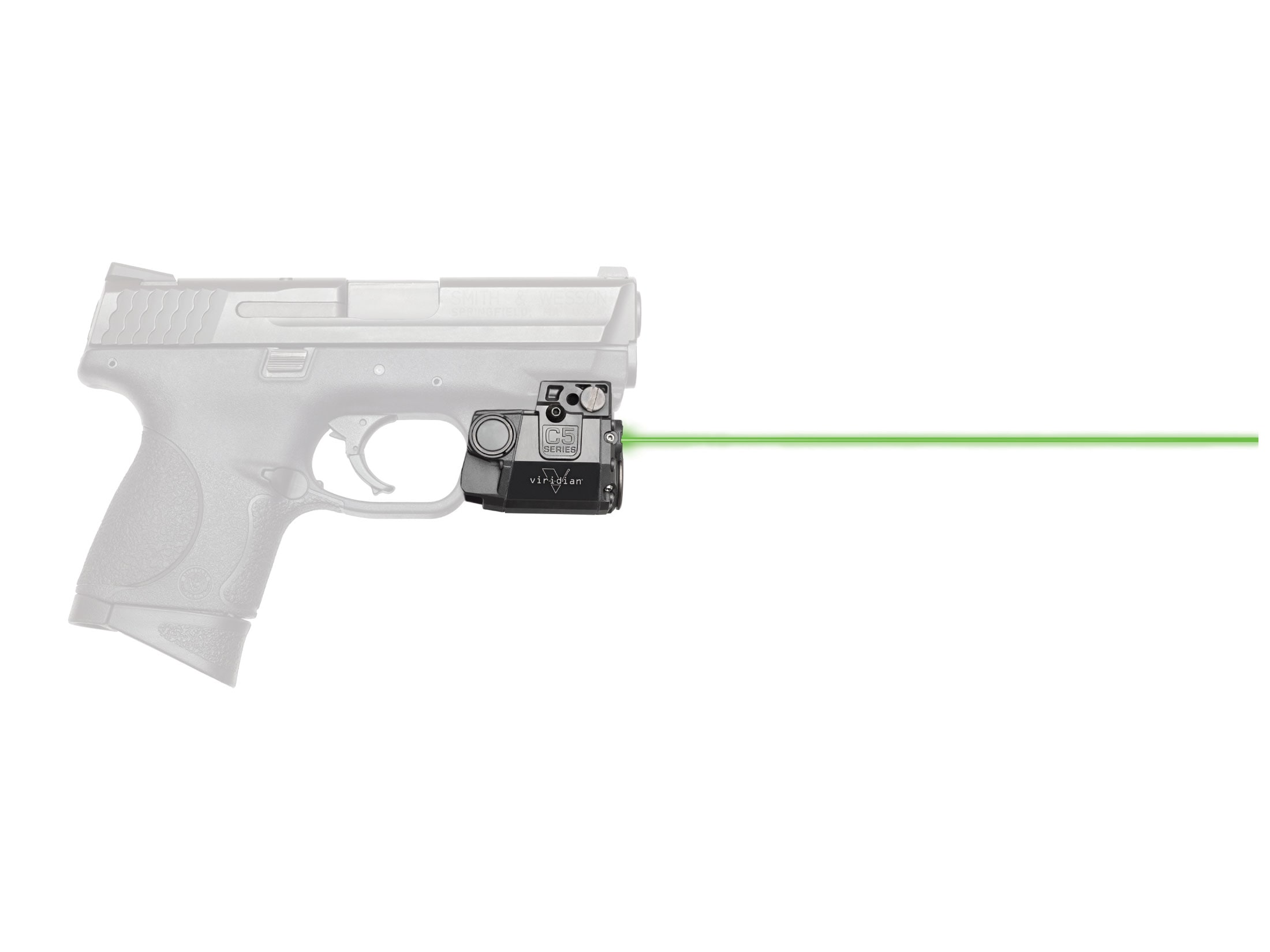 Viridian C5-R Series Red Laser Sight Sub-Compact Universal Rail Mount