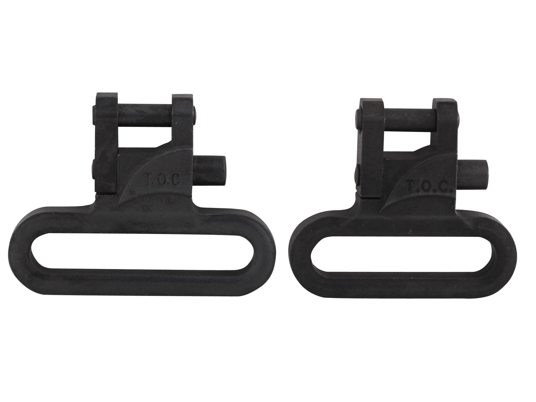 The Outdoor Connection Talon Sling Swivels 1-1/4 Steel Black (1 Pair)