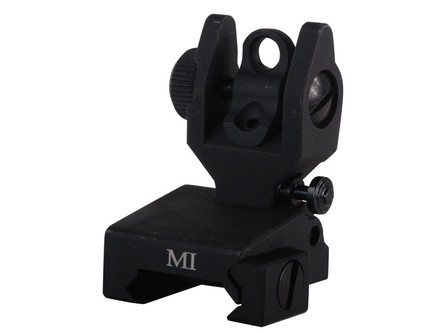 Midwest Industries Low Profile AR-15 Rear Sight Black