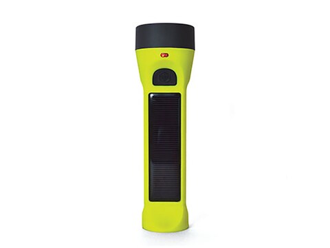 HybridLight Journey 160 Solar Flashlight LED Rechargeable Battery