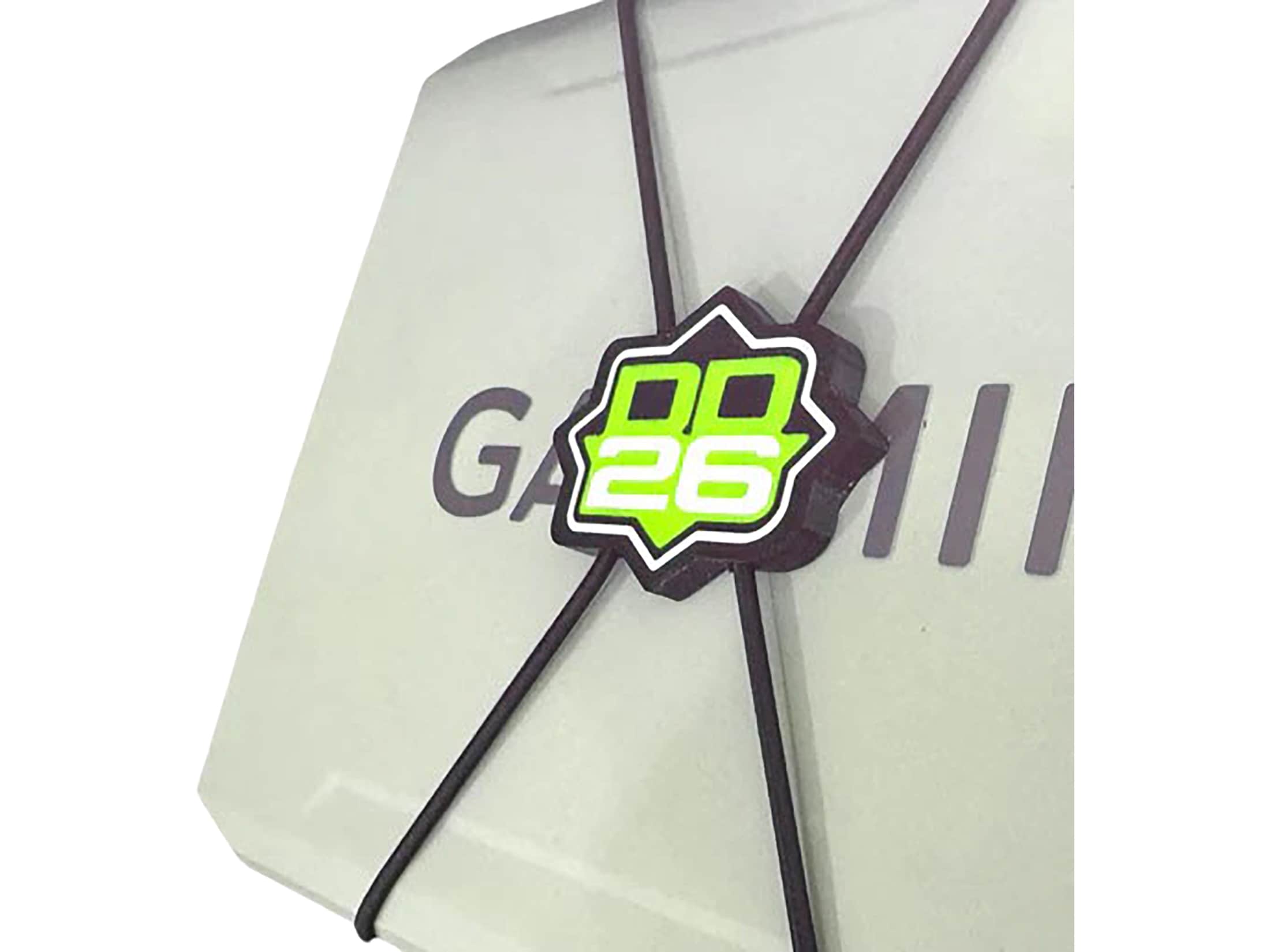 DD26 Fishing Graph Strap Fish Finder Cover Keeper Silver