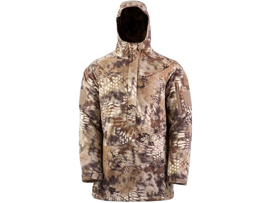 Kryptek Men's Vellus Anorak 2 Insulated Fleece Parka Polyester Wraith