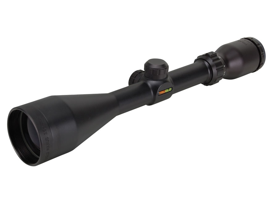 TRUGLO Maxus Rifle Scope 1 Tube 3-9x 44mm Duplex Reticle Matte Black
