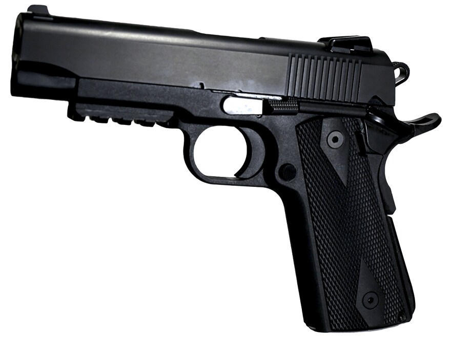 EAA Witness 1911 Commander 45 ACP Pistol 4.125 Barrel 8+1 Round Black