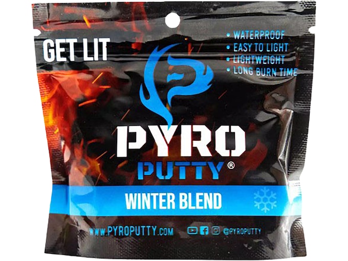 Pyro Putty Winter Blend Fire Starter 2oz Can