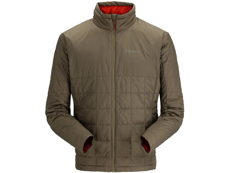 Simms Men's Fall Run Collared Jacket Black Medium