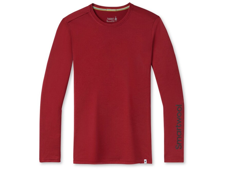 Smartwool Men's Logo Long Sleeve Shirt Deep Navy XL