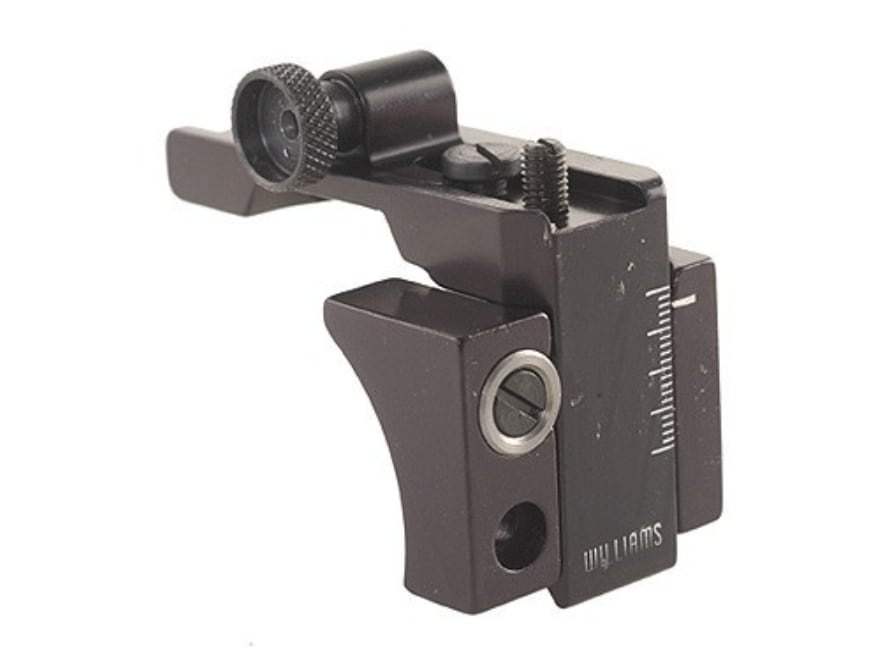 Williams 5D-Krag Receiver Peep Sight American Krag Aluminum Black