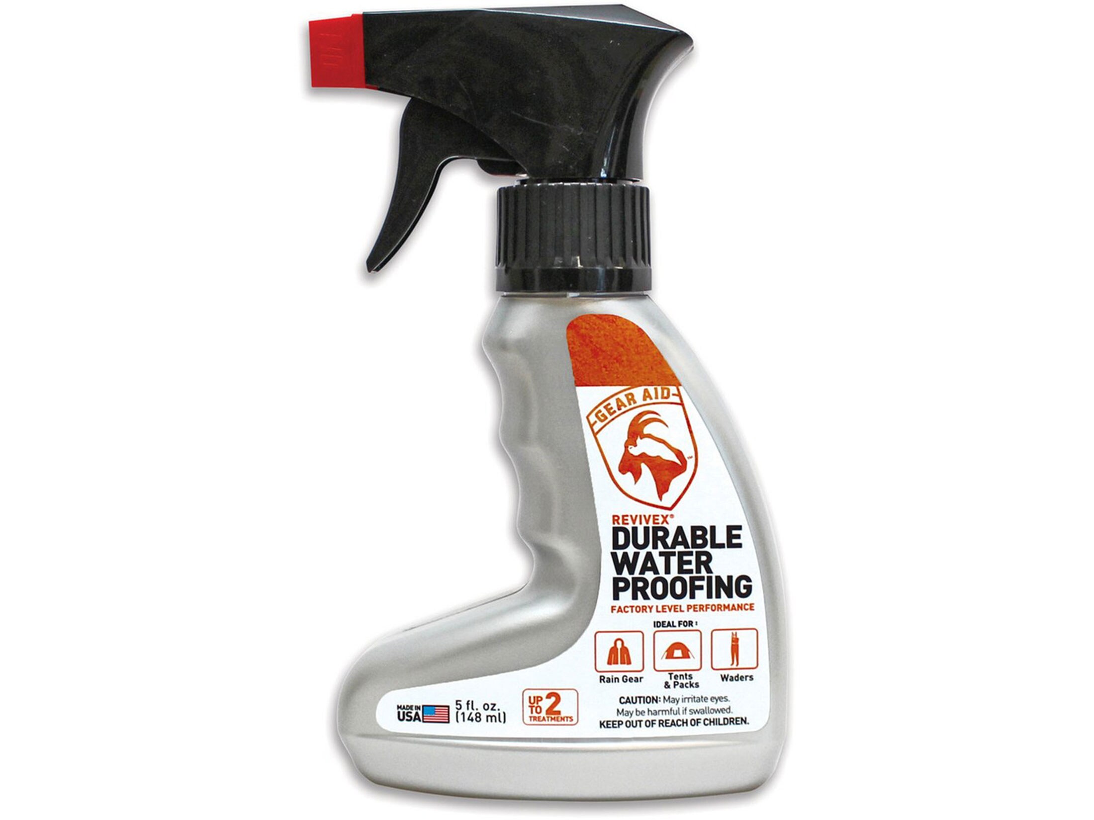 Gear Aid ReviveX Durable Waterproofing Gear Spray 5oz