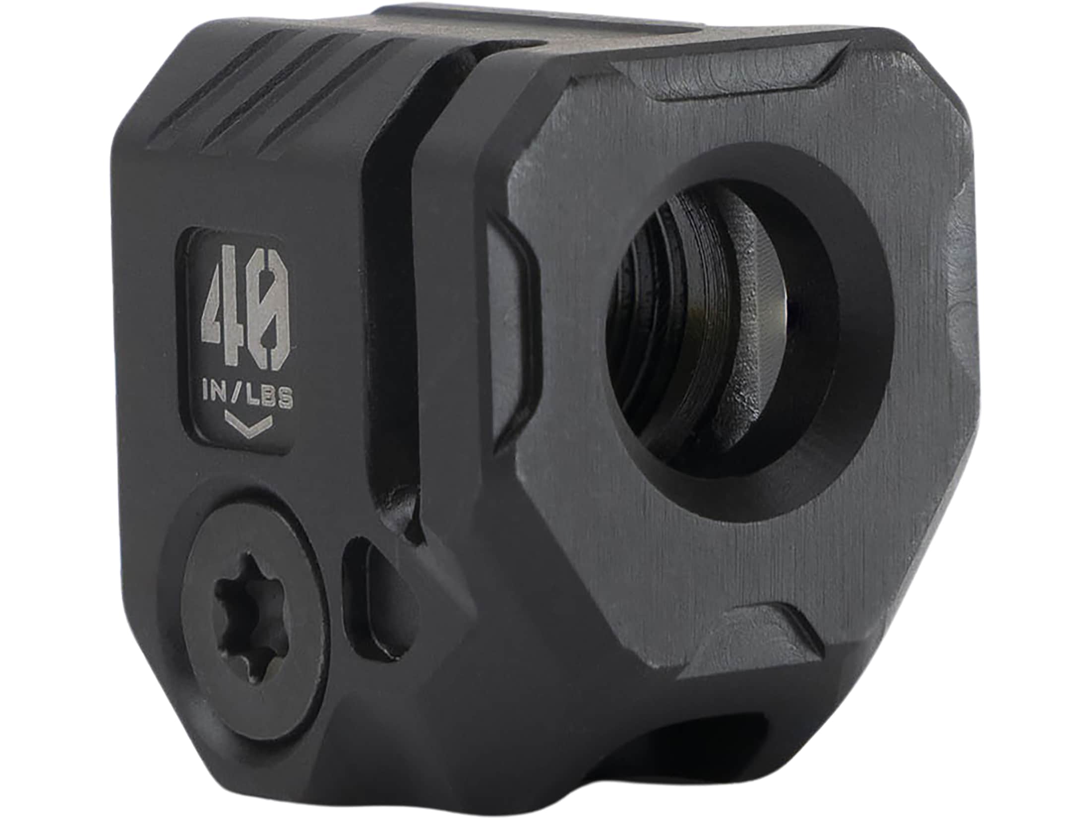 Strike Industries Micro Threaded Quad Compensator Steel Black