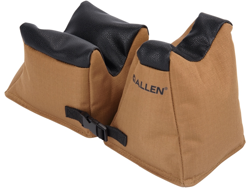 Allen X-Focus Front Rear Shooting Rest Bag Set Filled Nylon Coyote