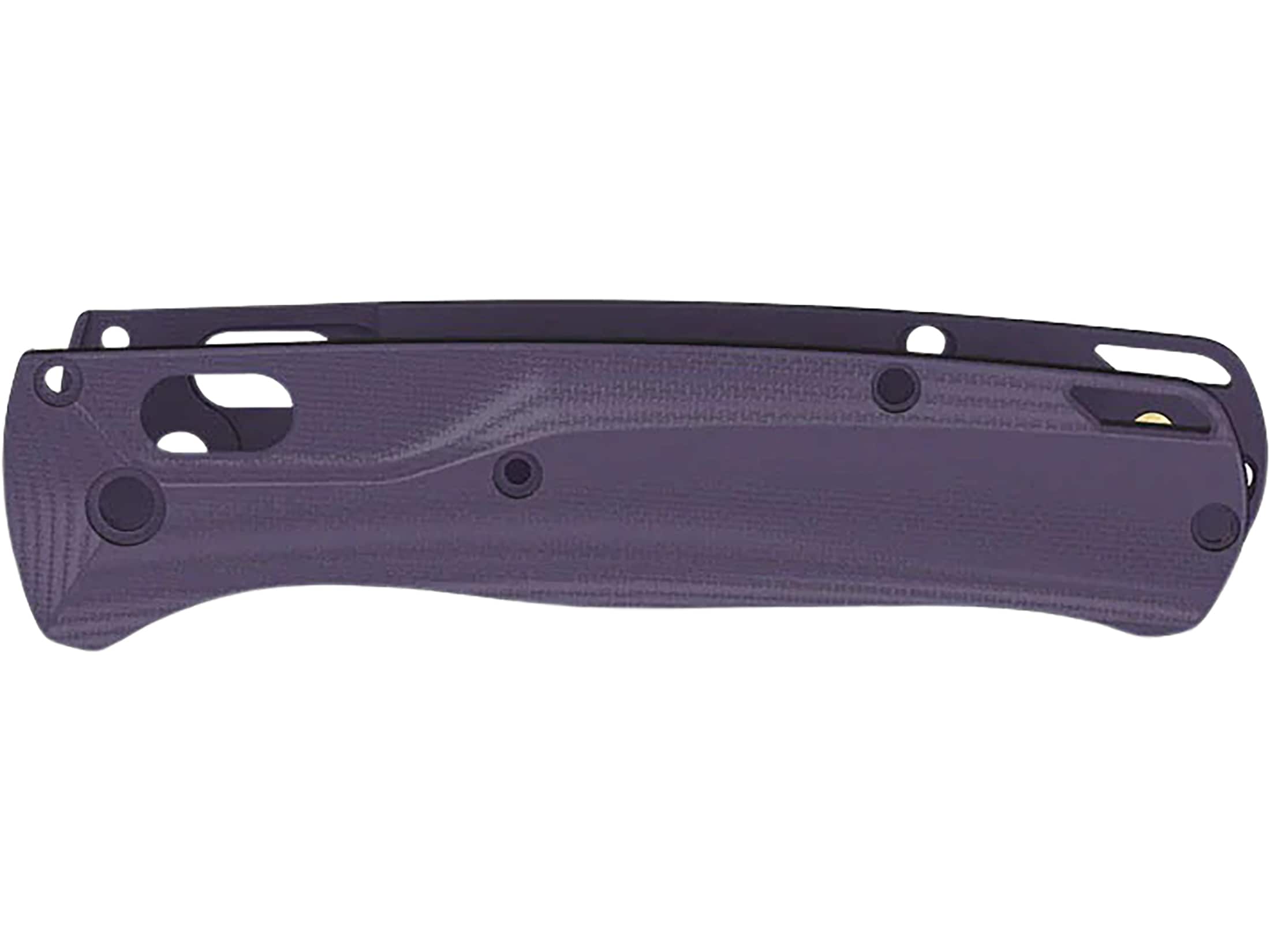 Flytanium Crossfade Knife Scales Benchmade Bugout G-10 Purple