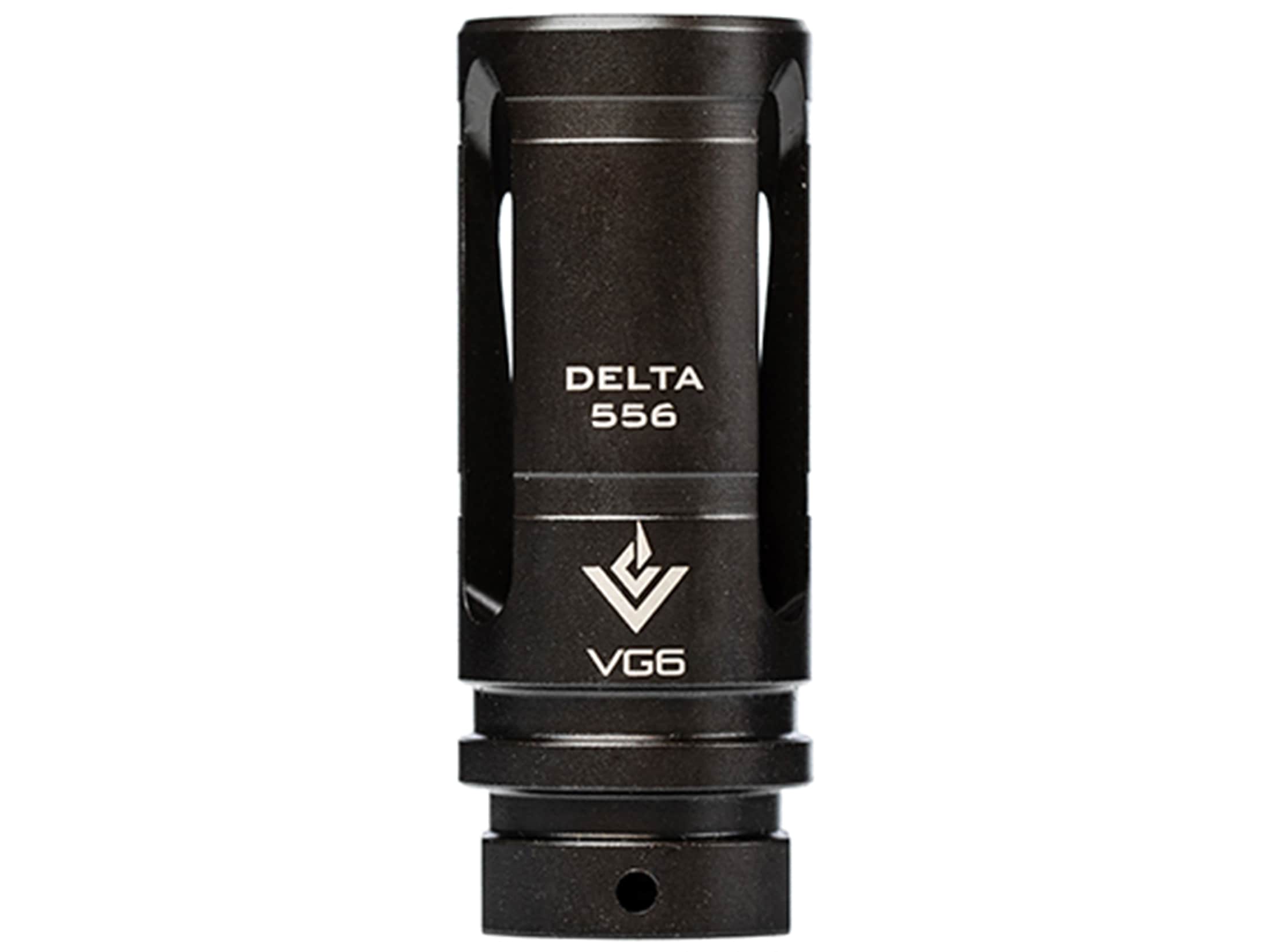 VG6 Precision Delta Flash Hider 5.56mm 1/2-28 Thread SS Nitride