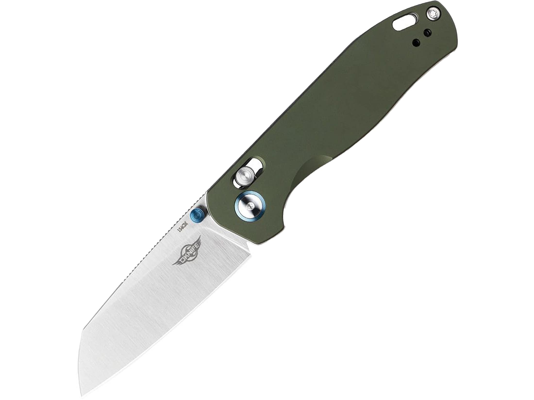 Oknife Rubato 2 Pocket Knife 3 Sheepsfoot 154CM Satin Blade Aluminum