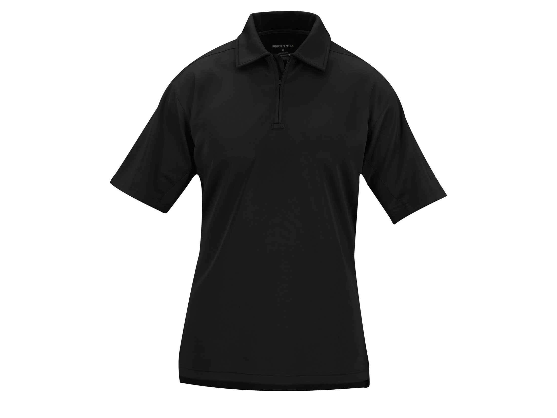 Propper Men's Fastback Quarter Zip Polo Shirt Short Sleeve Polyester