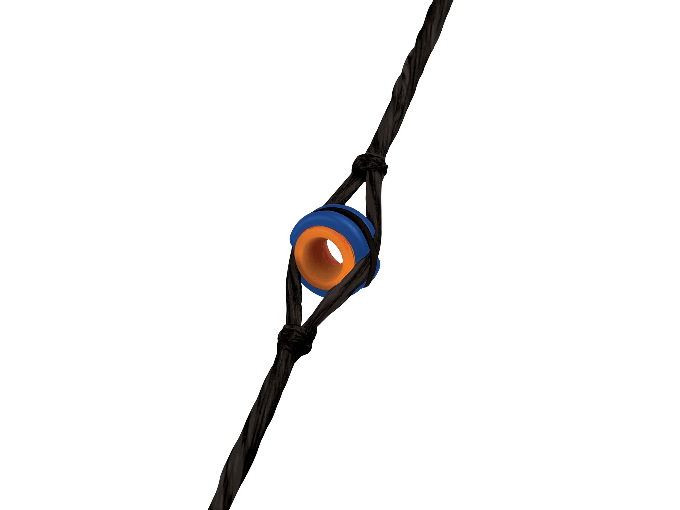 TRUGLO Versa Peep Sight System Blue Black, Orange White Inserts