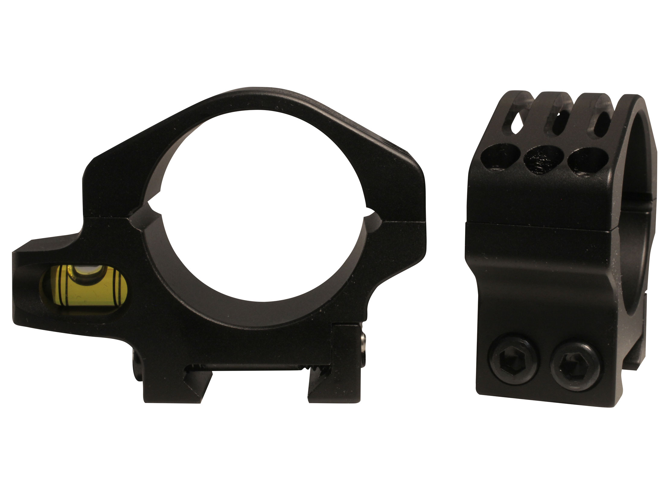 Precision Hardcore Gear 30mm Force Recon Picatinny Rings Level Matte