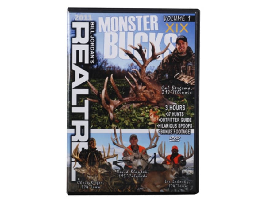 Realtree Monster Bucks 19 Volume 1 Video DVD