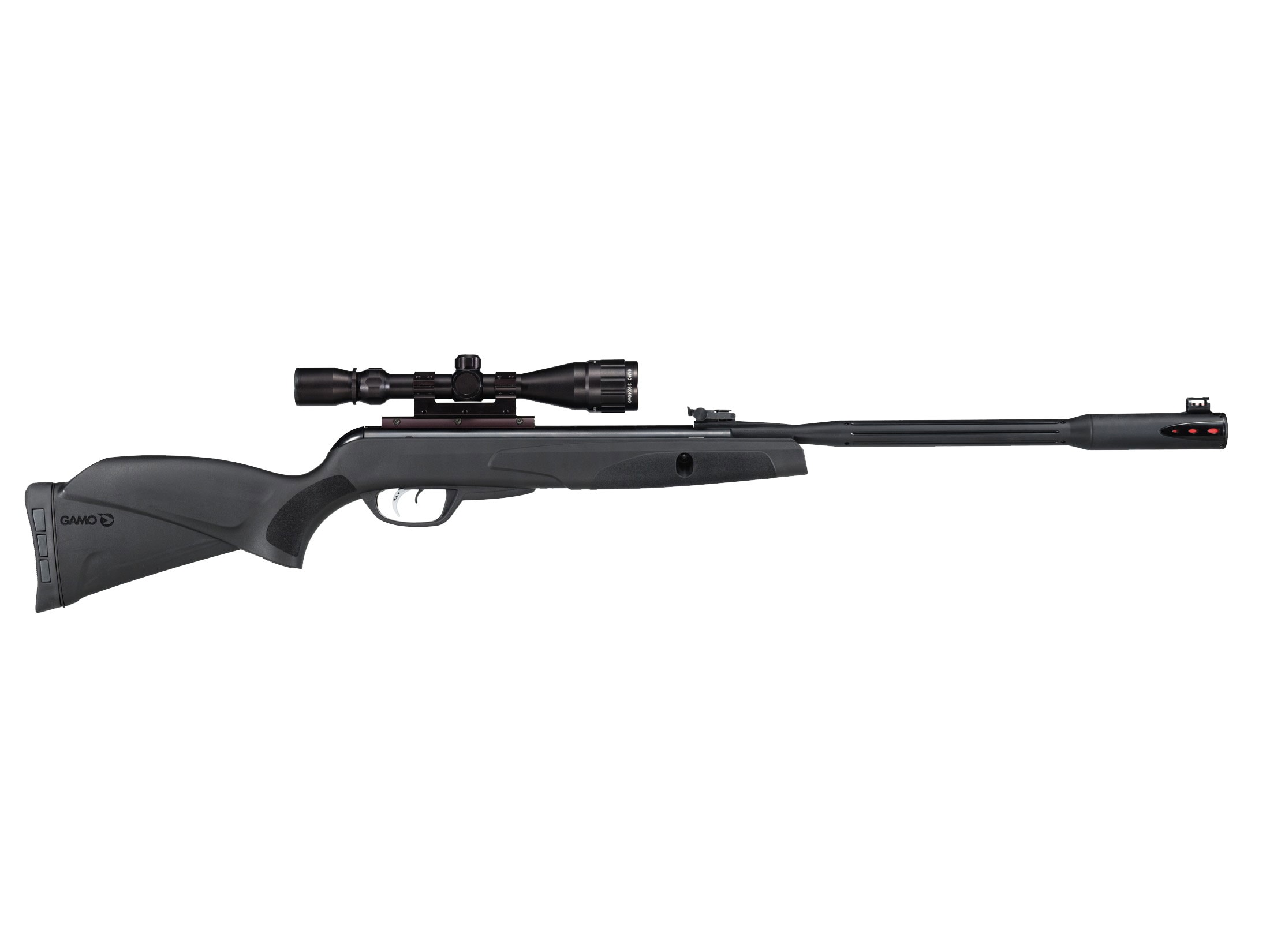 Gamo Whisper Fusion Pro Break Barrel Air Rifle 22 Cal Pellet Black