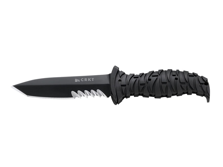 CRKT Ultima Fixed Blade Tactical Knife 4.95 Modified Tanto Point