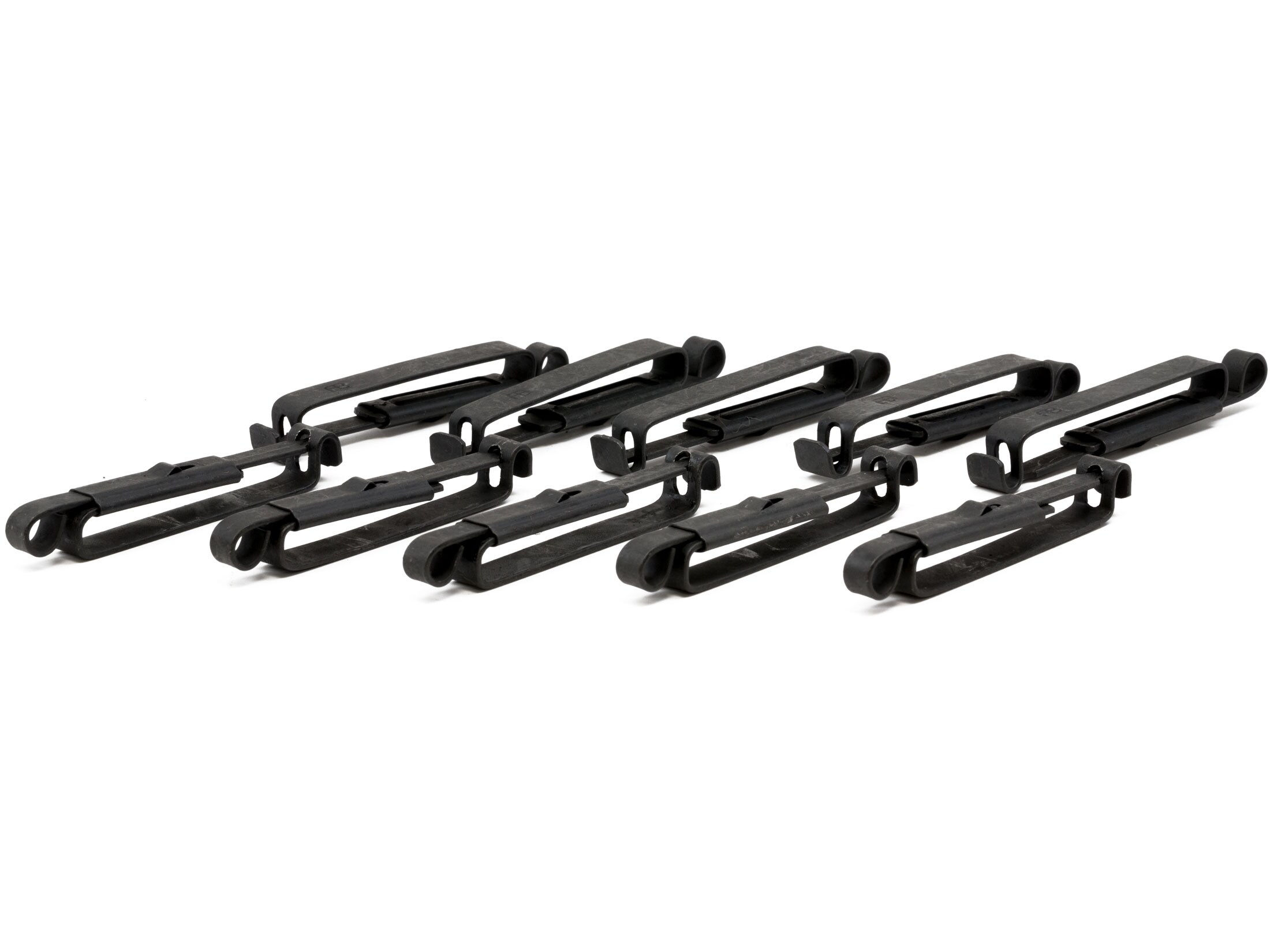 Military Surplus Alice Clip Grade 1 Steel Pack of 10