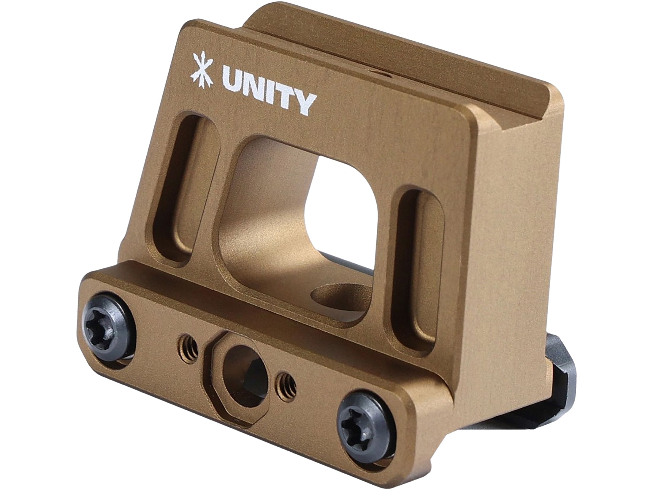 Unity Tactical FAST Riser Mount Primary Arms Micro Magnifier Black