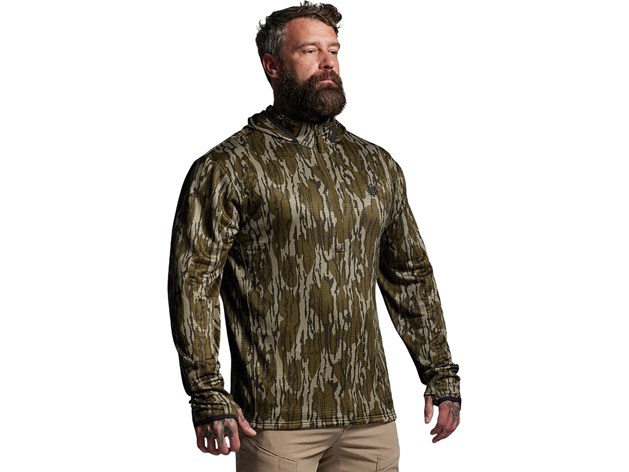 Born Primitive Men's Quiver 2.0 Quarter Zip Hoodie Mossy Oak Original
