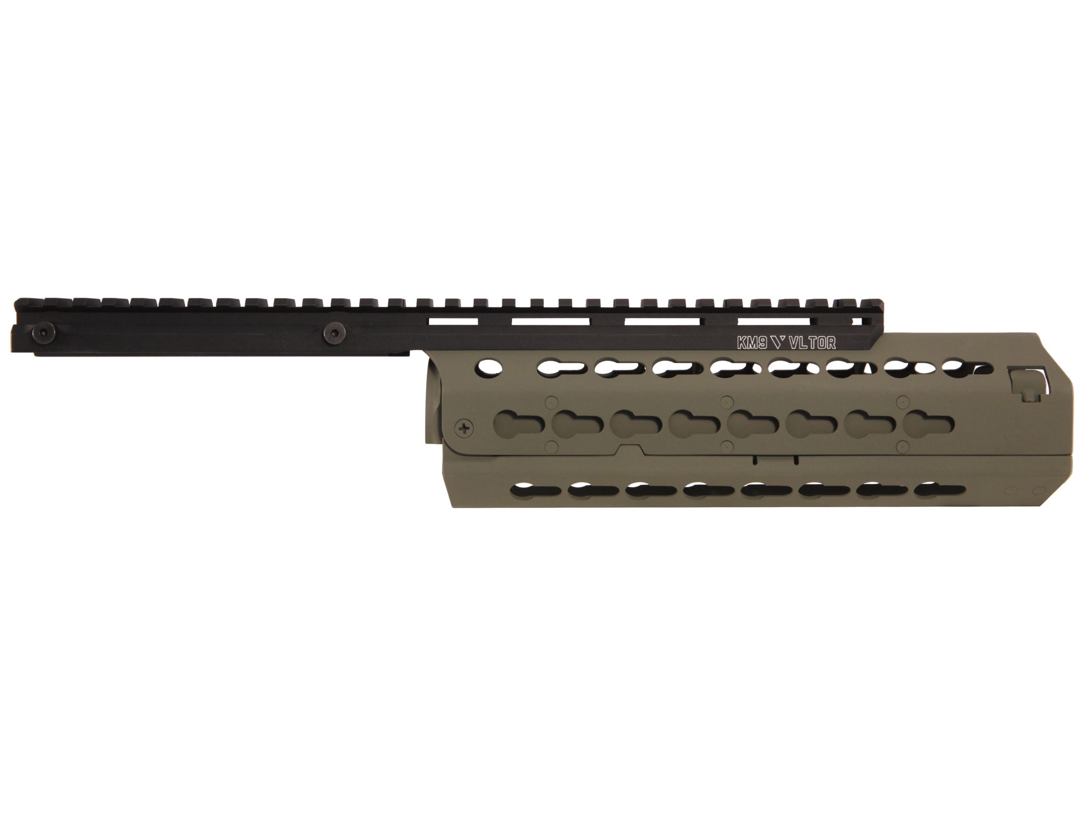 Vltor CASV-KM9 Free Float KeyMod Handguard AR-15 Mid Length Aluminum