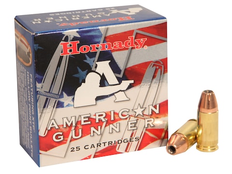 Hornady American Gunner Ammo 9mm Luger 115 Grain XTP Jacketed Hollow
