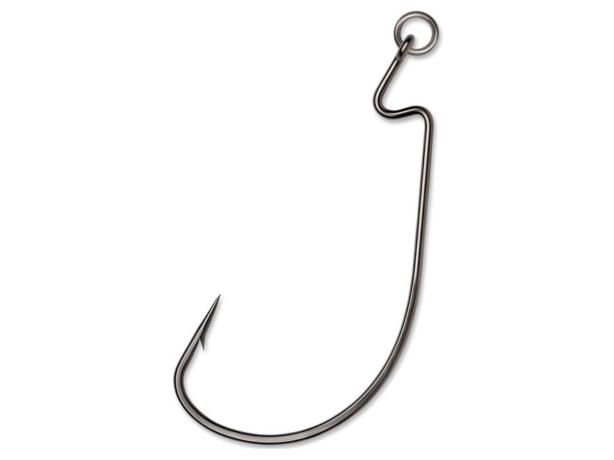 VMC Ringed Wide Gap Hook #4/0 Black Nickel 4PK