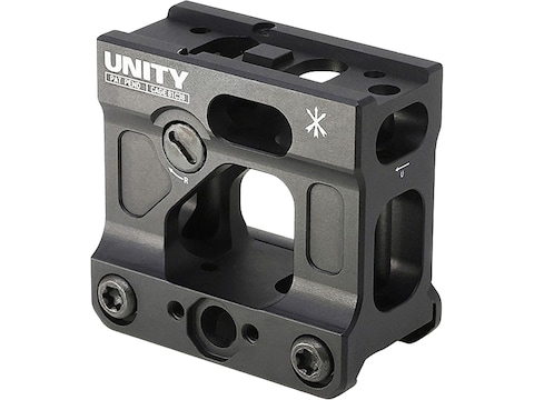 Unity Tactical FAST Mount Aimpoint Micro Aluminum Black