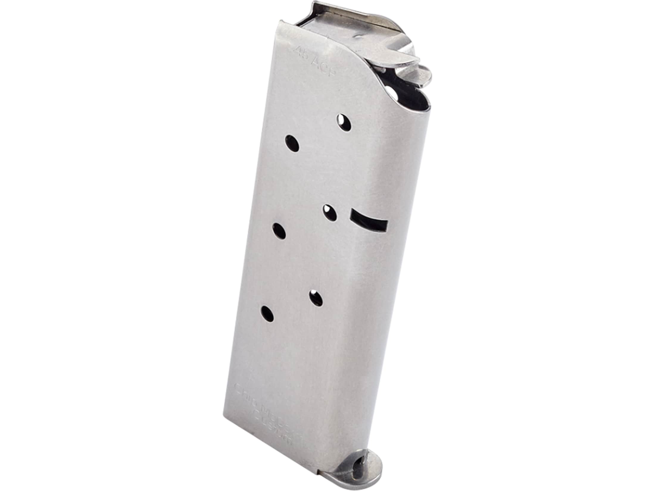 CM Products Classic Mag 1911 Government Commander 45 ACP 7-Round Steel