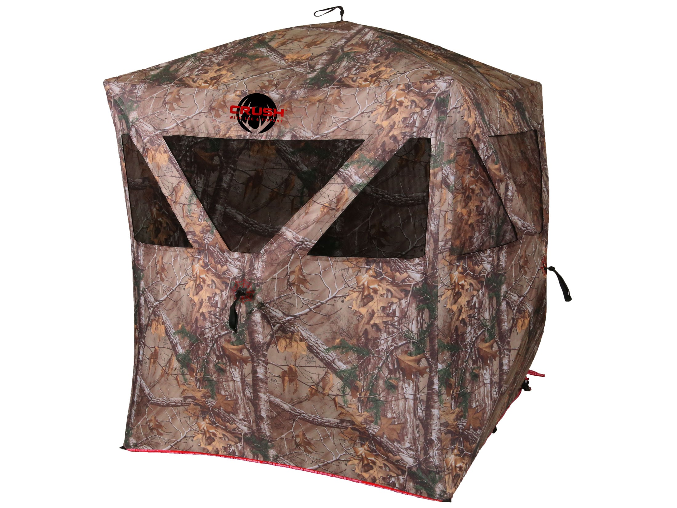 Ameristep The Crush Enforcer Ground Blind Polyester Realtree Xtra Camo