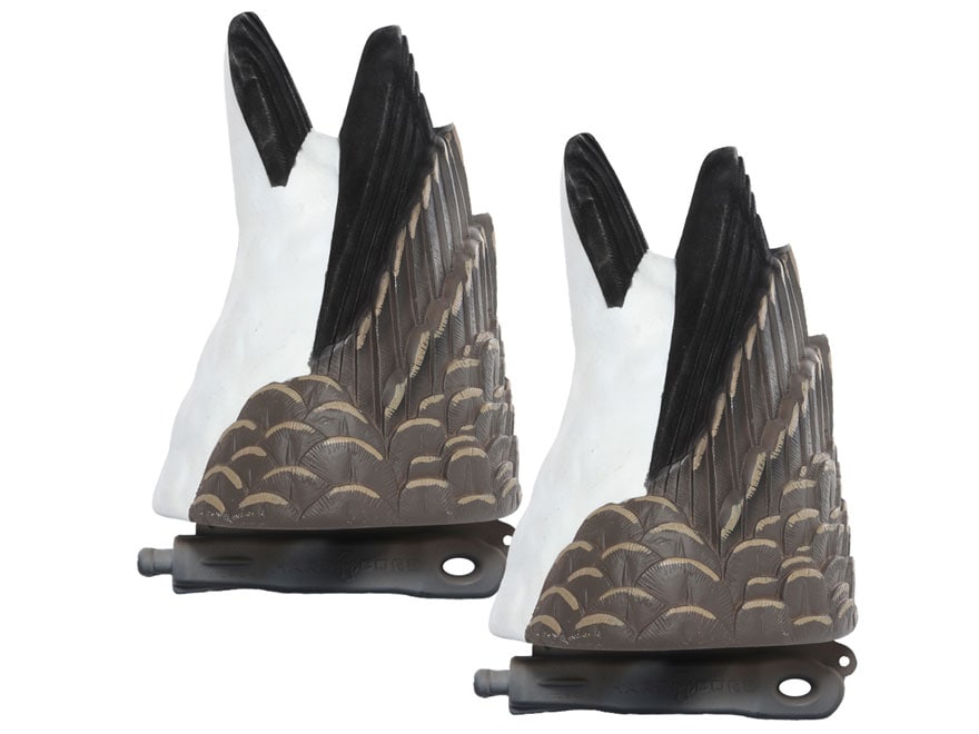 Hard Core Canada Feeder Butt Floater Goose Decoy 2PK