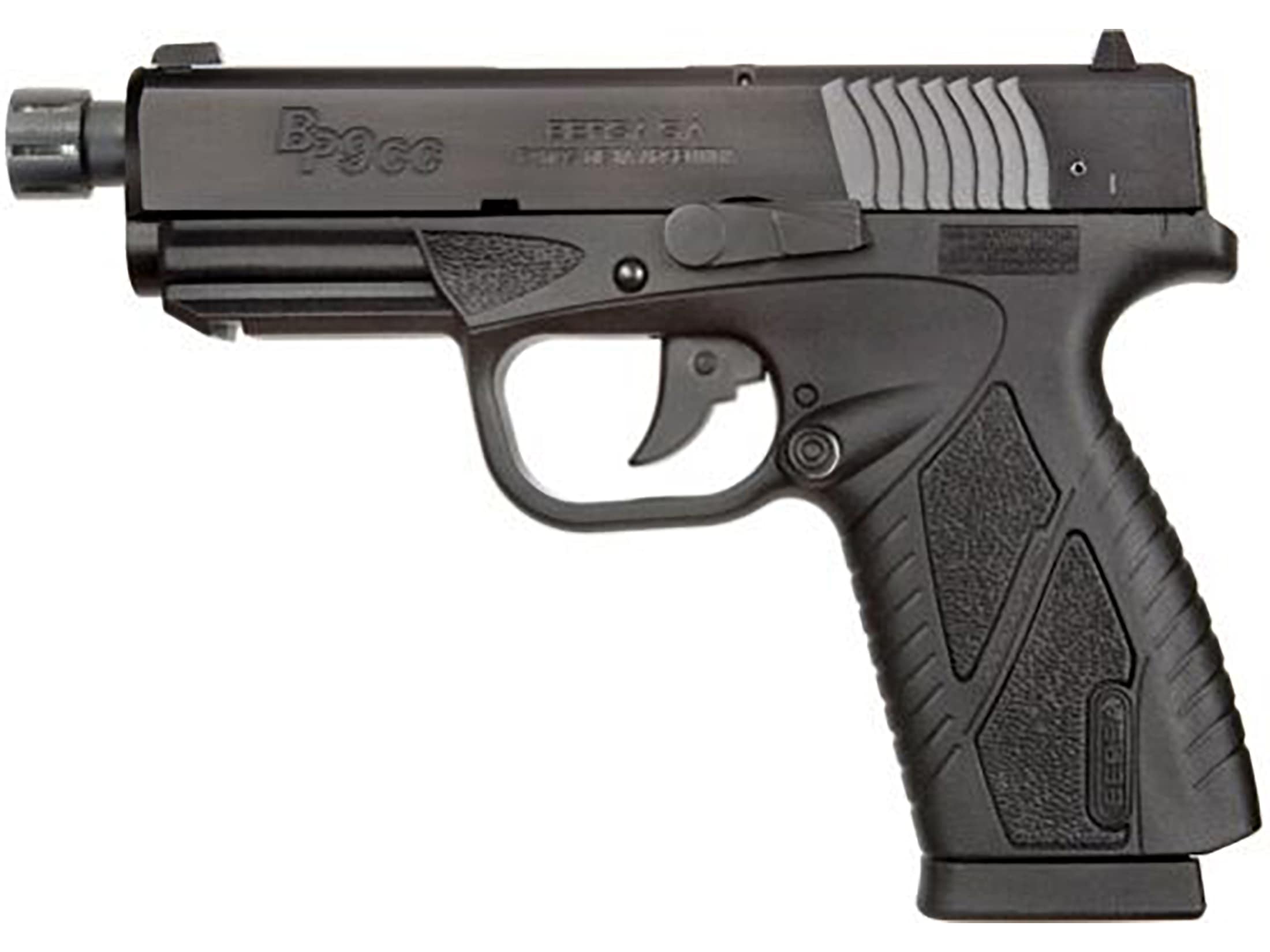 Bersa BP9CC X 9mm Luger Pistol 3.3 Threaded Barrel 8+1 Round Black