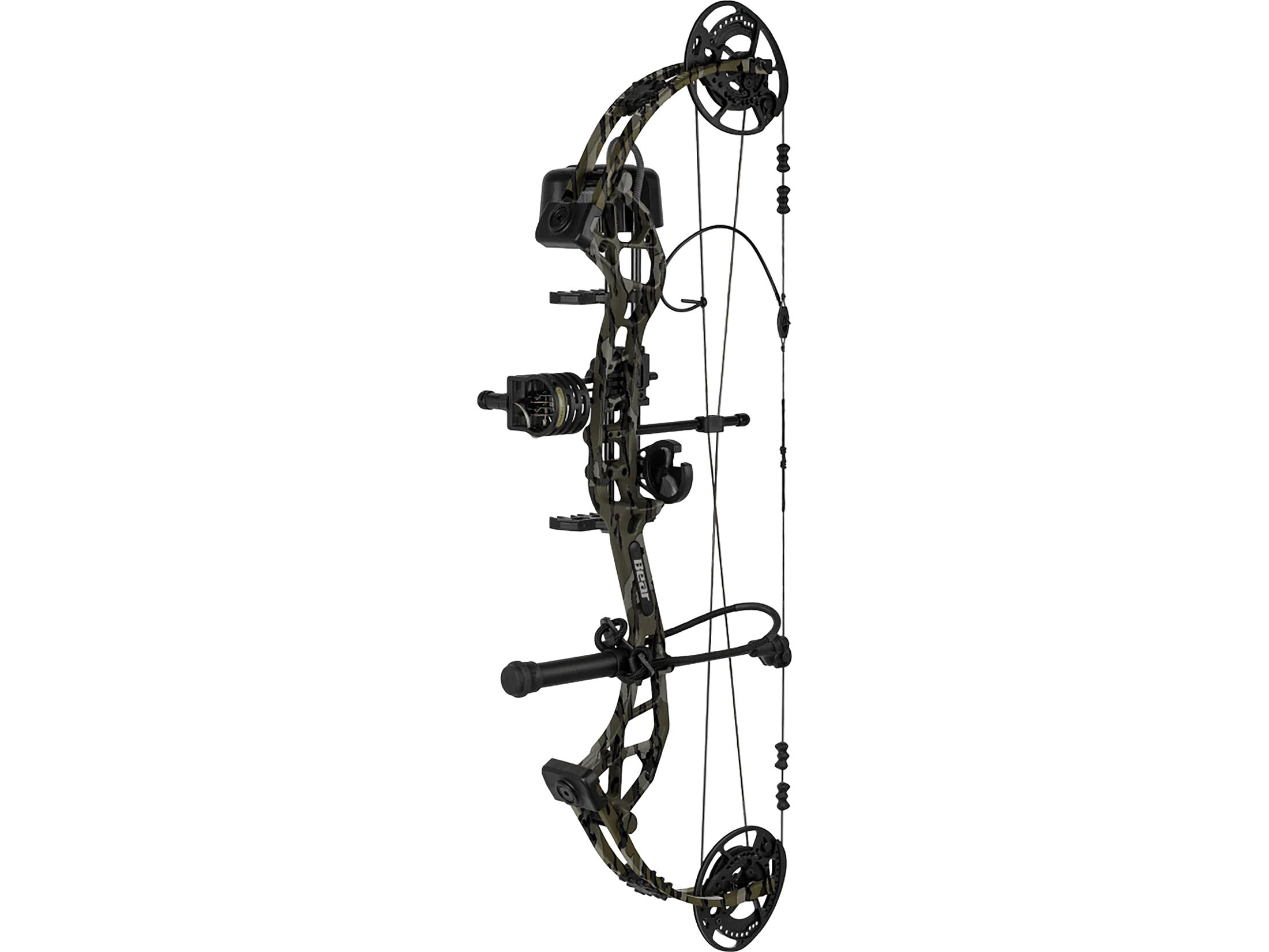 Bear Archery Pristine Compound Bow Package Left Hand 50 lb Mossy Oak