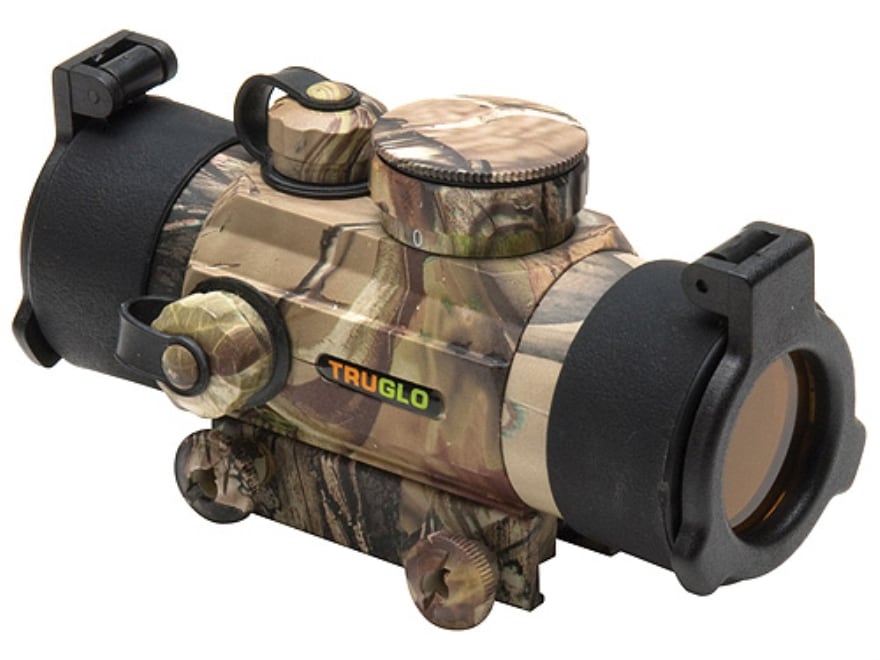 TRUGLO Xtreme Red Dot Sight 30mm Tube 1x Red Green 4-Pattern Reticle
