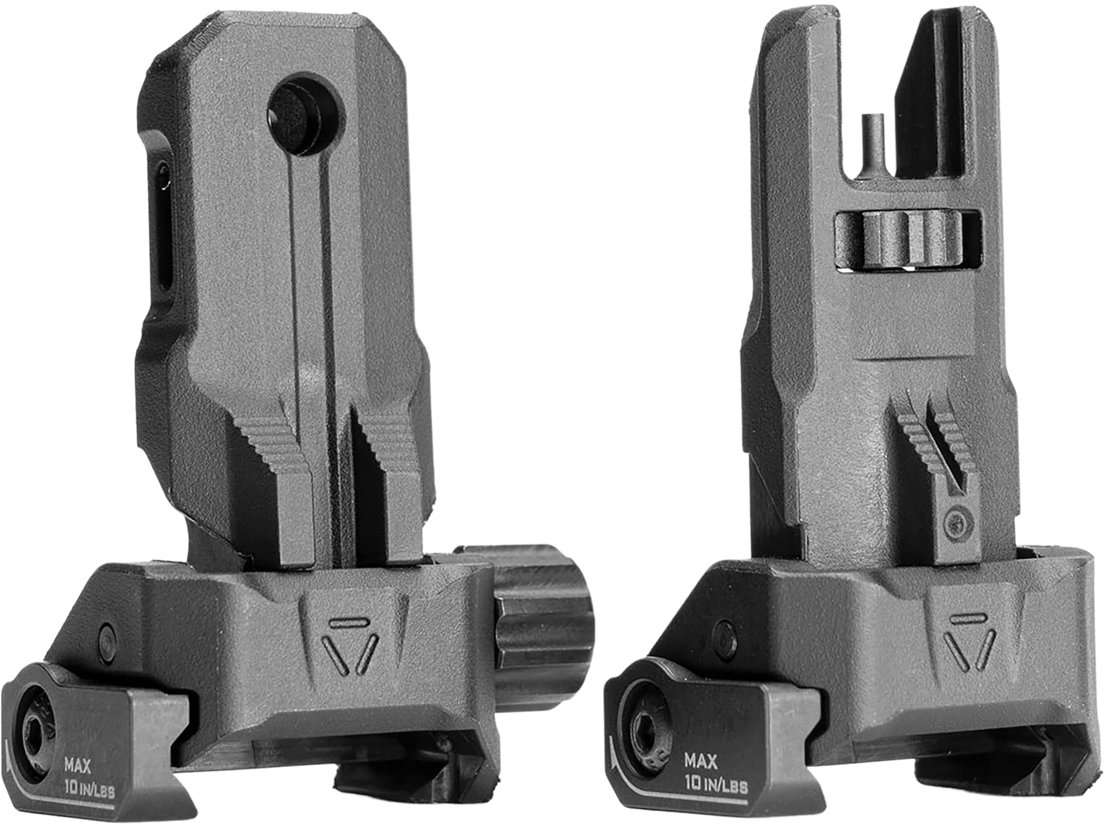 Strike Industries Backup AR-15 Sight Set Black