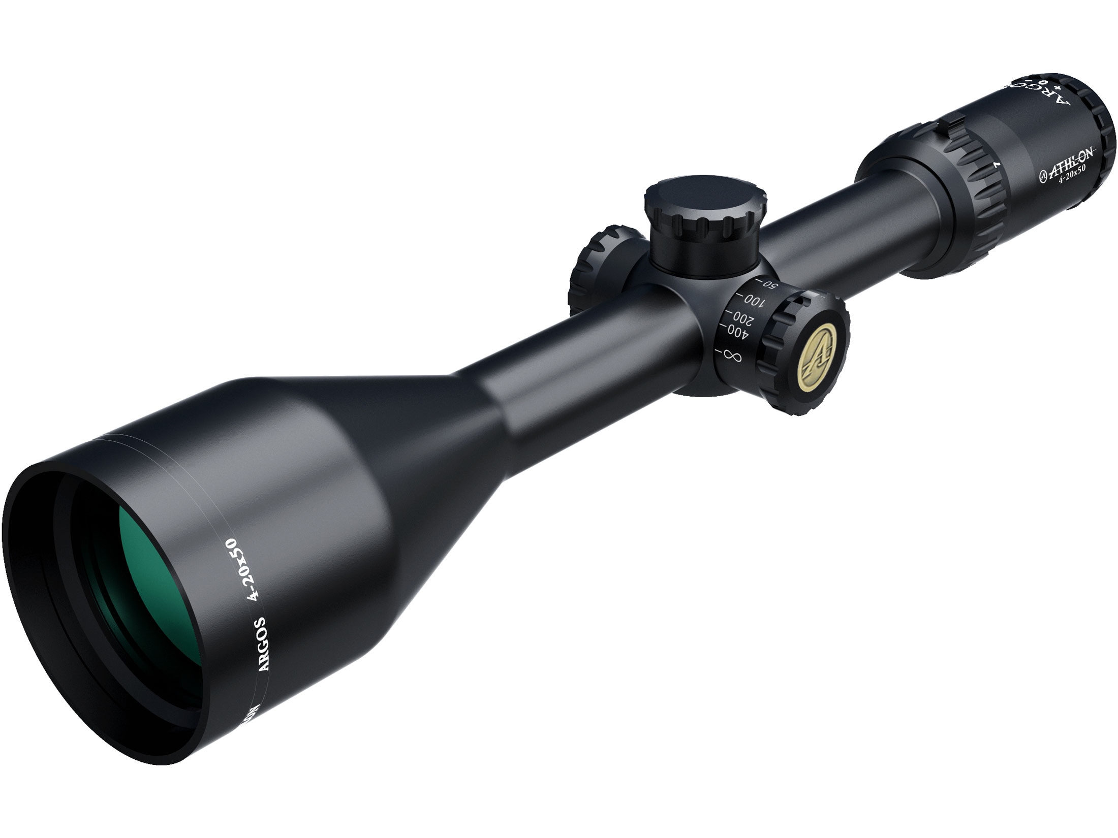 Athlon Optics Argos Rifle Scope 1 Tube 4-20x 50mm AHMR1 Reticle Matte