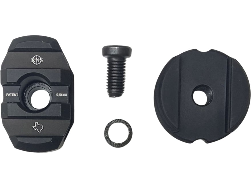 KNS AR-15 Buffer Tube to Picatinny Rail Compact Adapter Kit Black