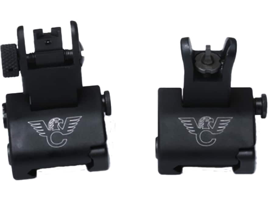 Wilson Combat AR-15 Sight Set Black CSAT Rear Aperture