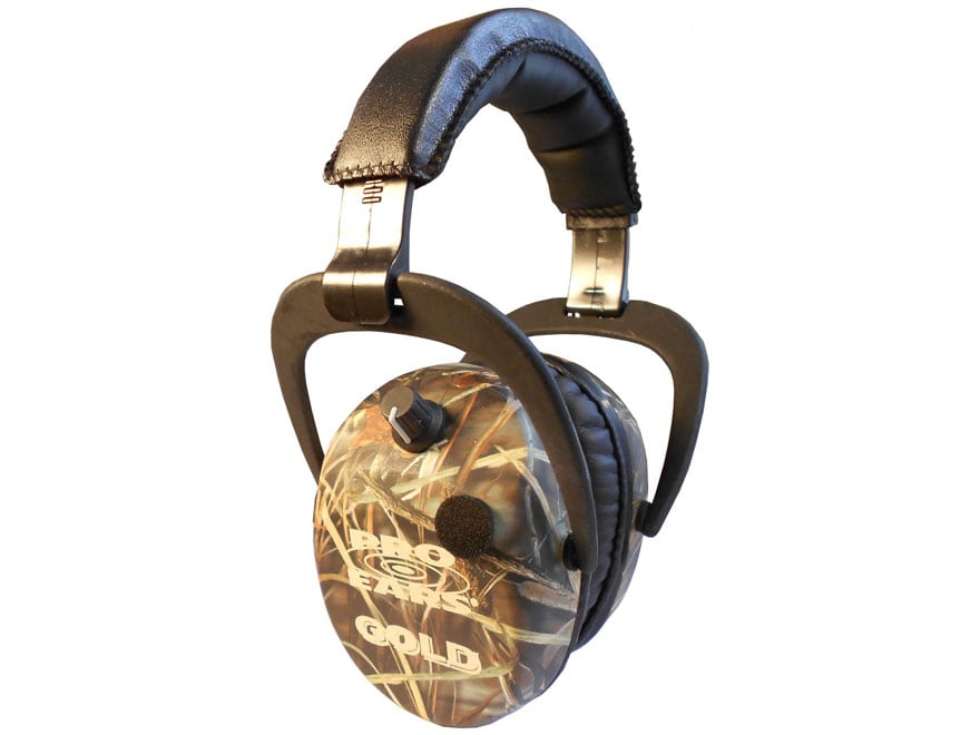 Pro Ears Stalker Gold Electronic Earmuffs (NRR 25 dB) Green