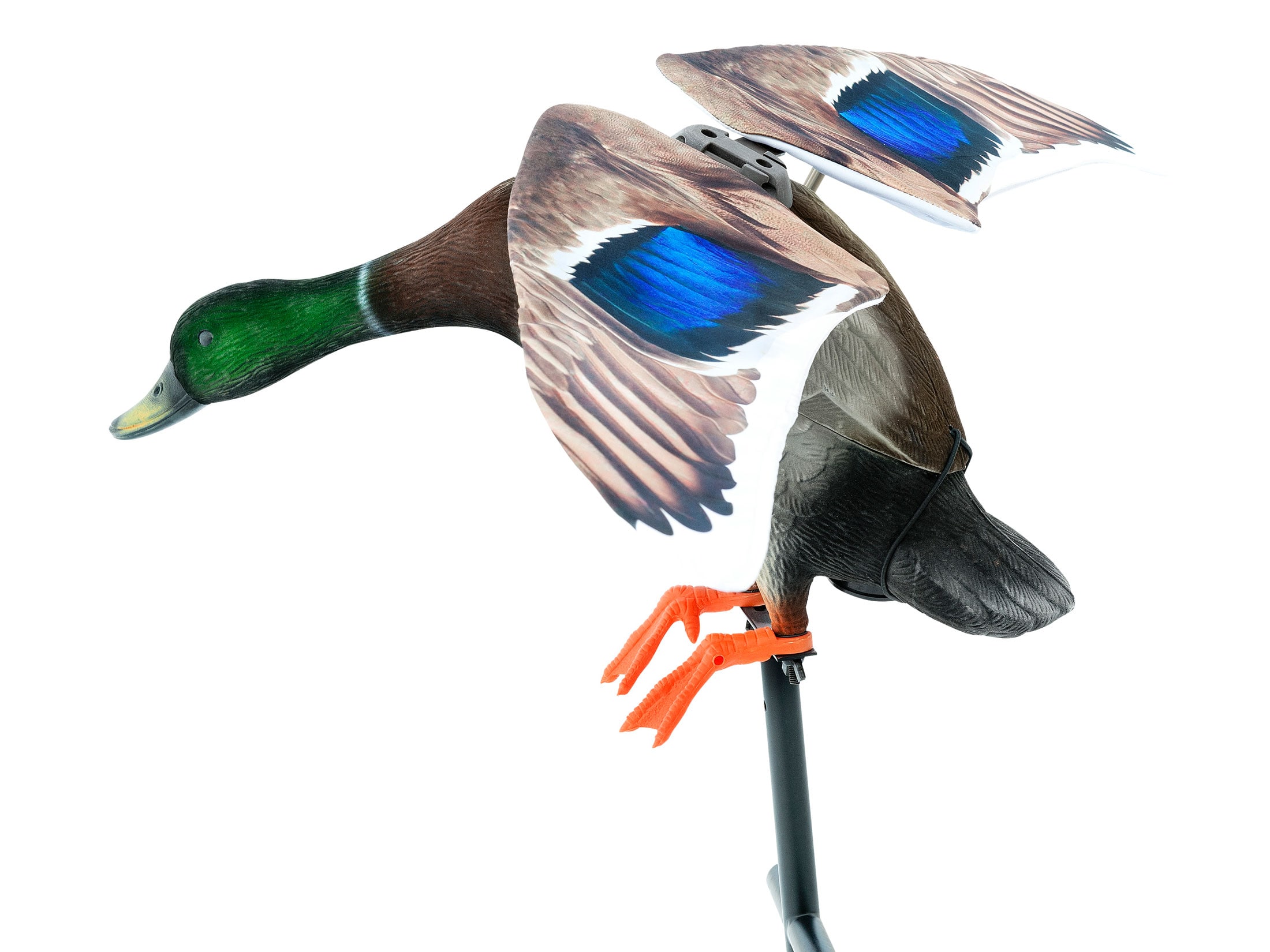 Lucky Duck Pro Series Rapid Flyer Drake Flocked Motion Duck Decoy