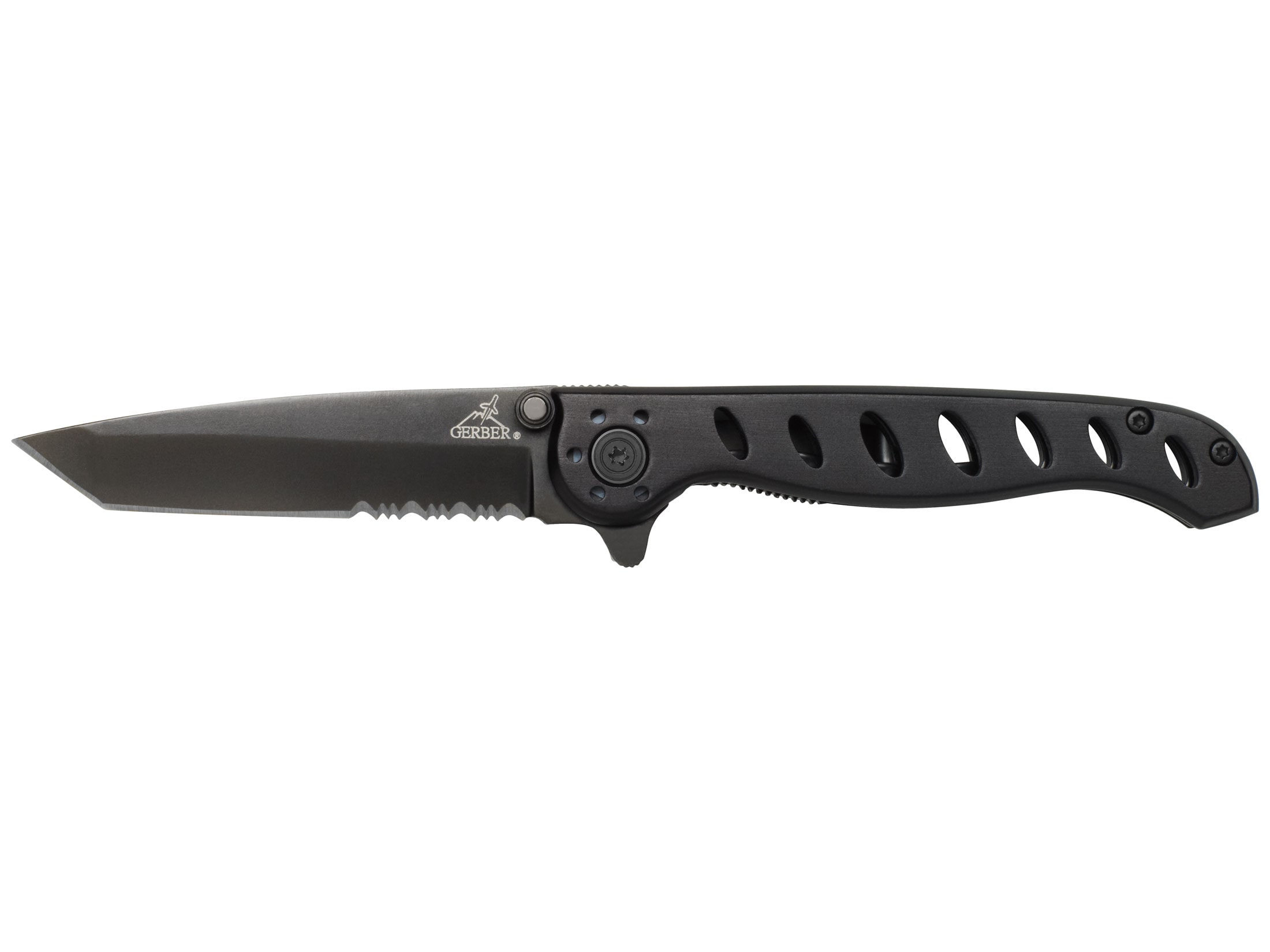 Gerber EVO Mid Pocket Knife 3.1 Partially Serrated Tanto Point